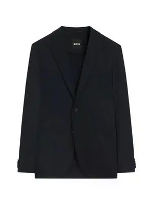 BOSS Single-breasted Blazer - Blue