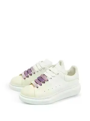 Alexander McQueen Oversized Lace-up Sneakers - Neutrals