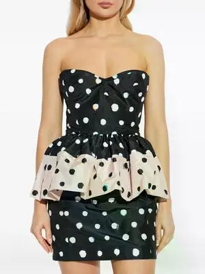 Fendi Polka Dot Mini Dress