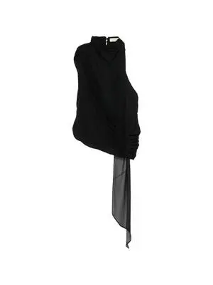 DE LA VALI Menorca Draped Top