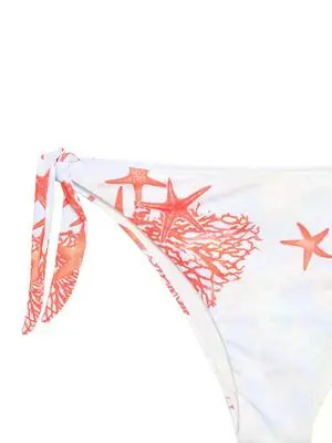 MAZZEI Starfish Print Side-tie Bikini