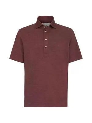Brunello Cucinelli Short Sleeve Polos For Men