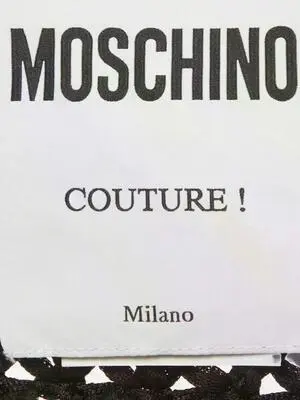 Moschino Open-knit Cropped Sweater