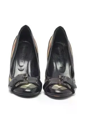 Burberry Nova Check Buckle Pumps