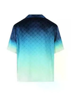 Casablanca Circuit Monogram Silk Shirt
