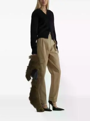MUGLER Brushed Knit Cardigan