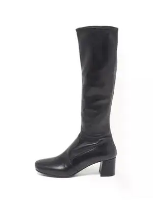 Prada Round Toe Knee-high Boots