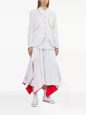 Comme Des Garçons Asymmetrical Ruffled Skirt