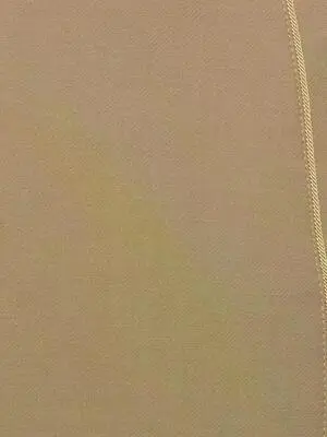 Dolce & Gabbana Beige Gold-tone Rope Trim Mini Skirt
