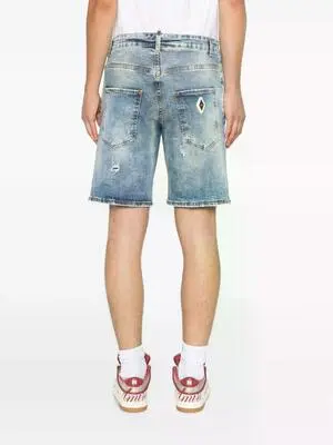 YES LONDON Distressed Denim Shorts
