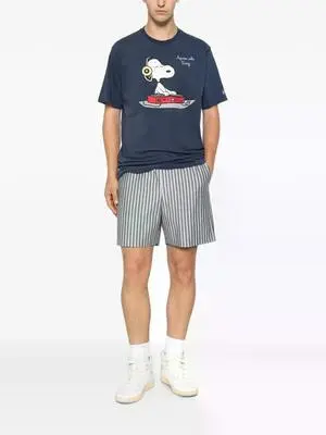 MC2 SAINT BARTH X Peanuts Arnott Warm Graphic-print T-shirt