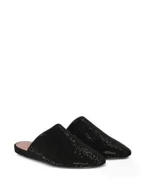 Premiata Embellished Leather Mules