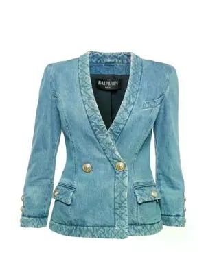 Balmain Faded Double-breasted Blazer