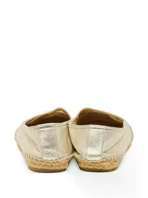 Saint Laurent Cassandre Espadrille Flats