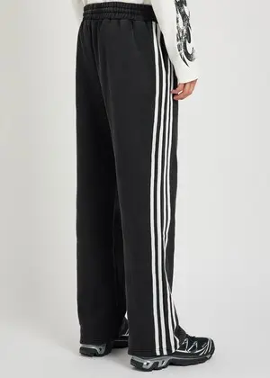 GODMADE Imperial Logo Striped Cotton Sweatpants