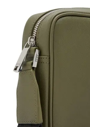 BOSS Northon Logo Saffiano Leather Cross-body Bag