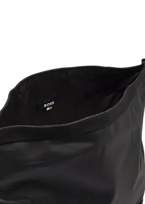 BOSS Stenson Coated Faux Leather Washbag