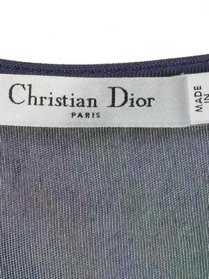 Dior Draped Jersey Midi Dress