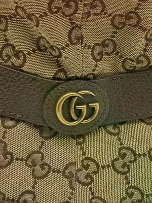 Gucci Gg Supreme Bucket Hat - Neutrals