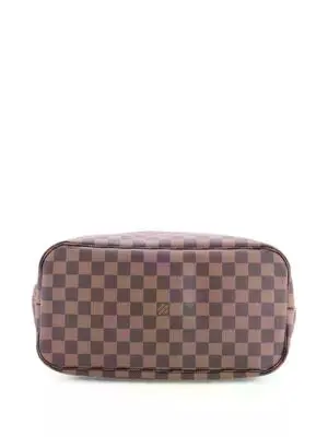 LOUIS VUITTON Damier Neverfull Mm Tote Bag - Brown