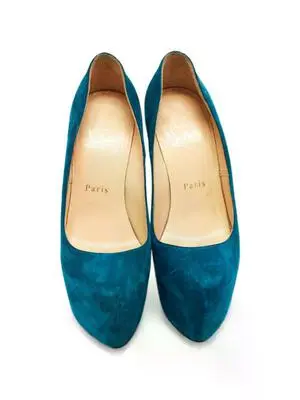 CHRISTIAN LOUBOUTIN Daffodile Platform Pumps - Blue