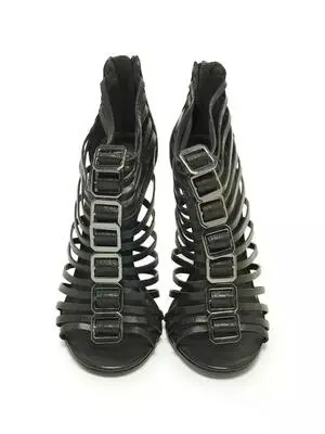 Tory Burch Strappy Caged Stiletto Sandals