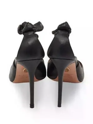 AQUAZZURA Bow Tie Pointed-toe Pumps