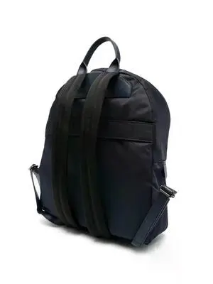 Kiton Logo Plaque Zip-fastening Backpack