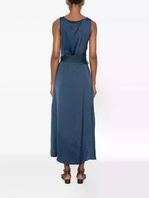 MOUTAKI Sleeveless Knot Detail Midi Dress