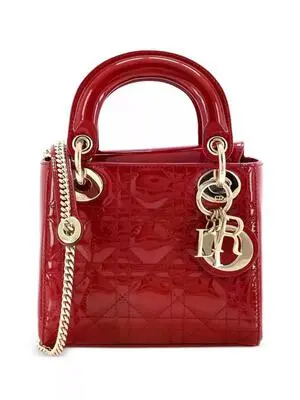 Dior Lady Chain Bag - Red
