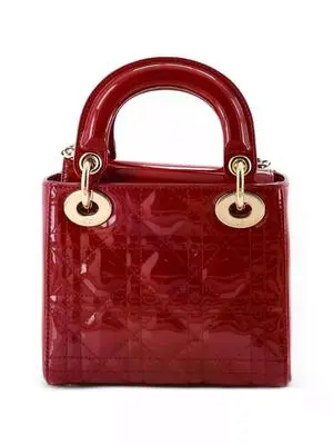 Dior Lady Chain Bag - Red