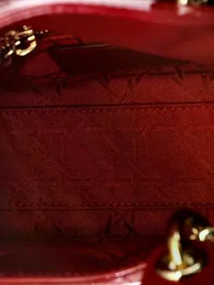 Dior Lady Chain Bag - Red