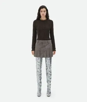 Bottega Veneta Mini Pleated Skirt