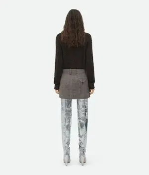 Bottega Veneta Mini Pleated Skirt