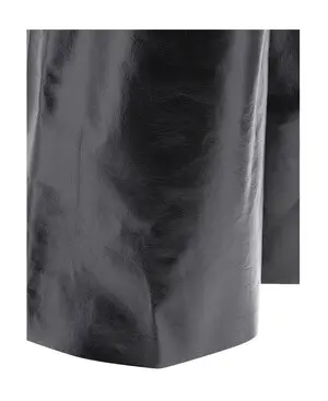 Bottega Veneta Wide-leg Leather Jumpsuit