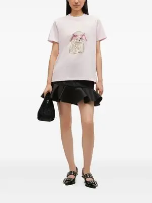 GANNI Organic Cotton Graphic T-shirt - Multicolor