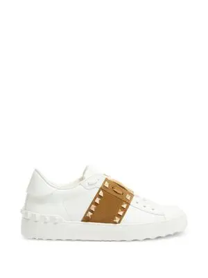 Valentino Garavani Rockstud Untitled Leather Sneakers - Multicolor