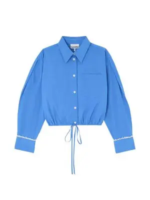 Ganni Drawstring Tops