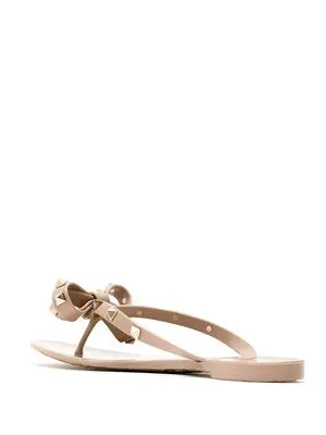 Valentino Garavani Rockstud Embellished Thong Sandals - Multicolor
