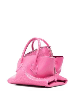 Attico La Passeggiata Mini Leather Shoulder Bag - Multicolor