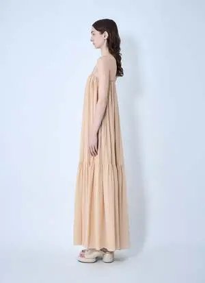 Chloé Silk Ruffled Long Dress