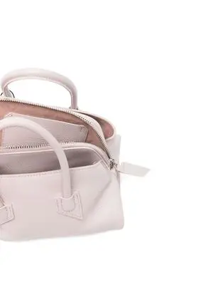 Attico La Passeggiata Mini Leather Shoulder Bag - Multicolor