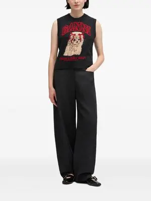 GANNI Knitted Vest - Multicolor