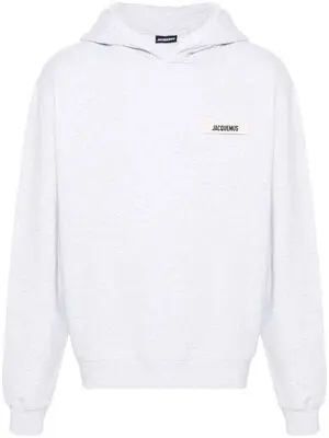 Jacquemus Logo Cotton Hoodie - Multicolor