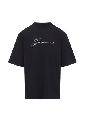 Jacquemus Logo Cotton T-shirt - Multicolor