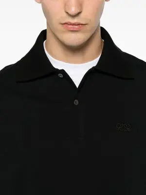 Loewe Anagram Cotton Polo Shirt