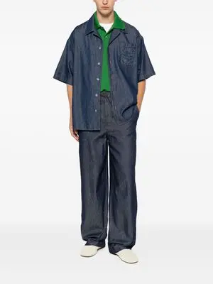 Loewe Anagram Denim Shirt - Multicolor