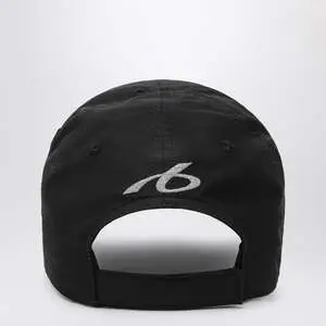 Balenciaga Techwear Baseball Cap With Reflective Detailing - Black