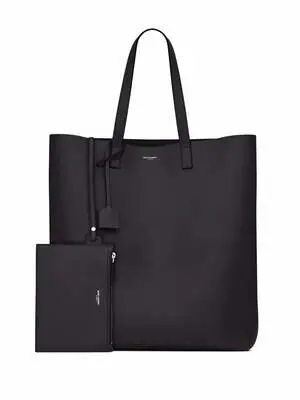 Saint Laurent Bold Leather Tote Bag