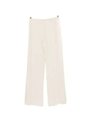 FORTE_FORTE Elasticated Waist Trousers - Multicolor